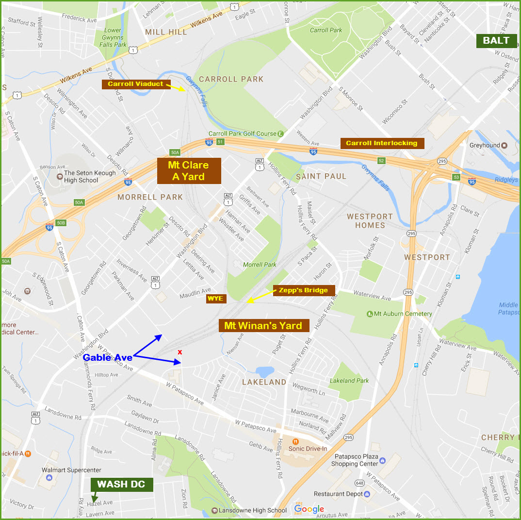 The Ringling Brothers 2017 Blue Train in Baltimore MD