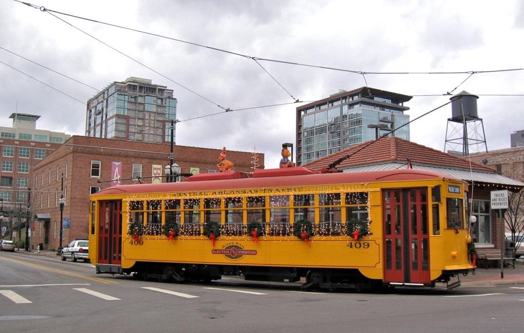 Little Rock AK River Rail Trolley Railfan Guide