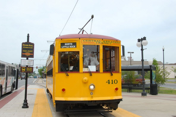Little Rock AK River Rail Trolley Railfan Guide