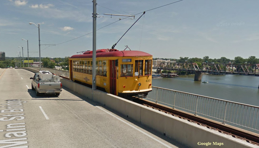 Little Rock AK River Rail Trolley Railfan Guide