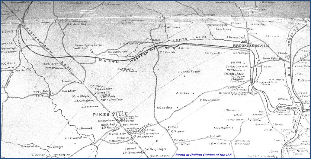 PRR's Greenspring Branch - Baltimore Railfan Guide