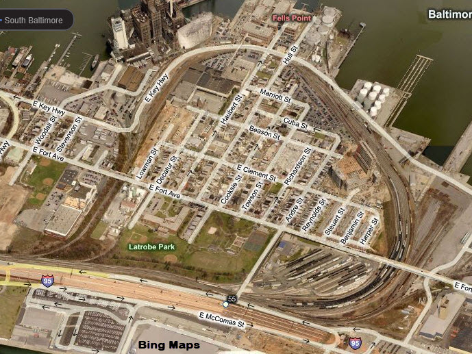 Baltimore Railfan Guide - CSX's Riverside and Locust Point Yards