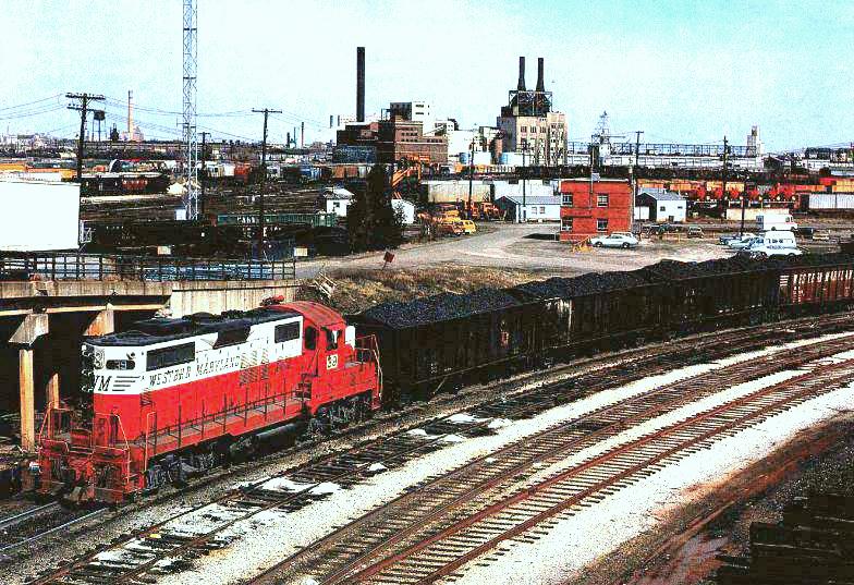 Baltimore Railfan Guide - CSX's Riverside and Locust Point Yards