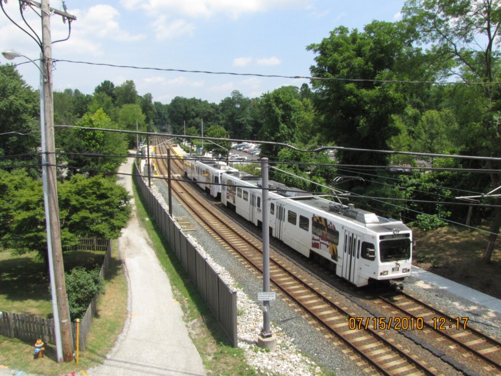 Baltimore Railfan Guide - Northern Baltimore Map