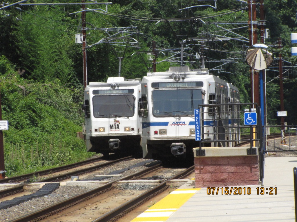 Baltimore Railfan Guide - Northern Baltimore Map