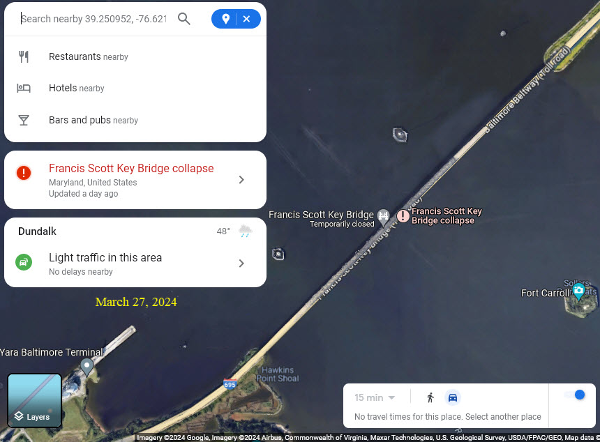 Baltimore Railfan Guide - Map of the South side of Baltimore