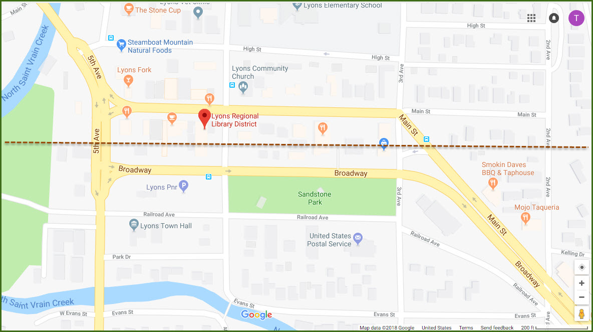 Lyons CO Railfan Guide