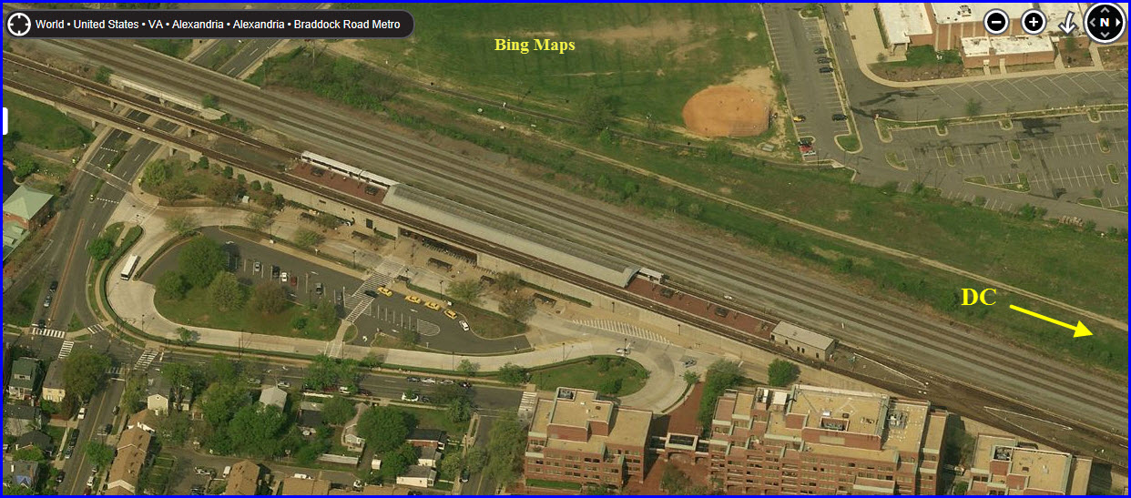 the DC Metro System - The Blue Line