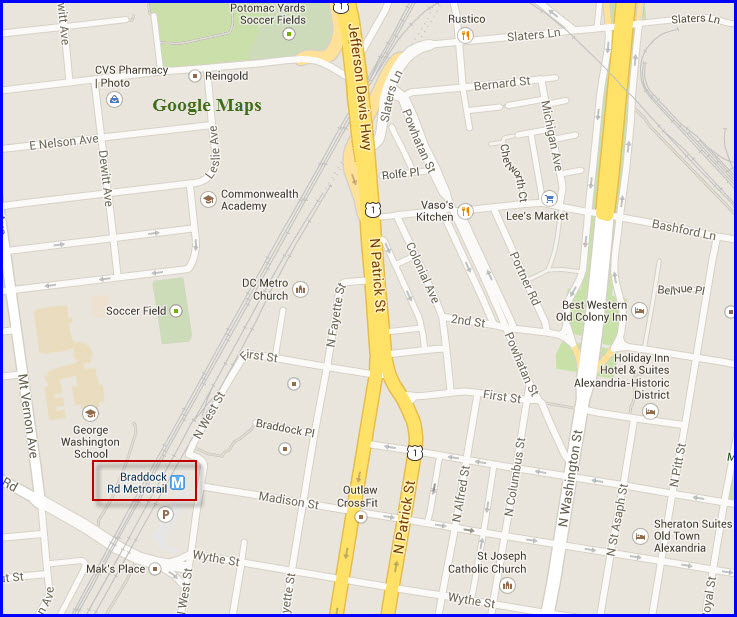 the DC Metro System - The Blue Line