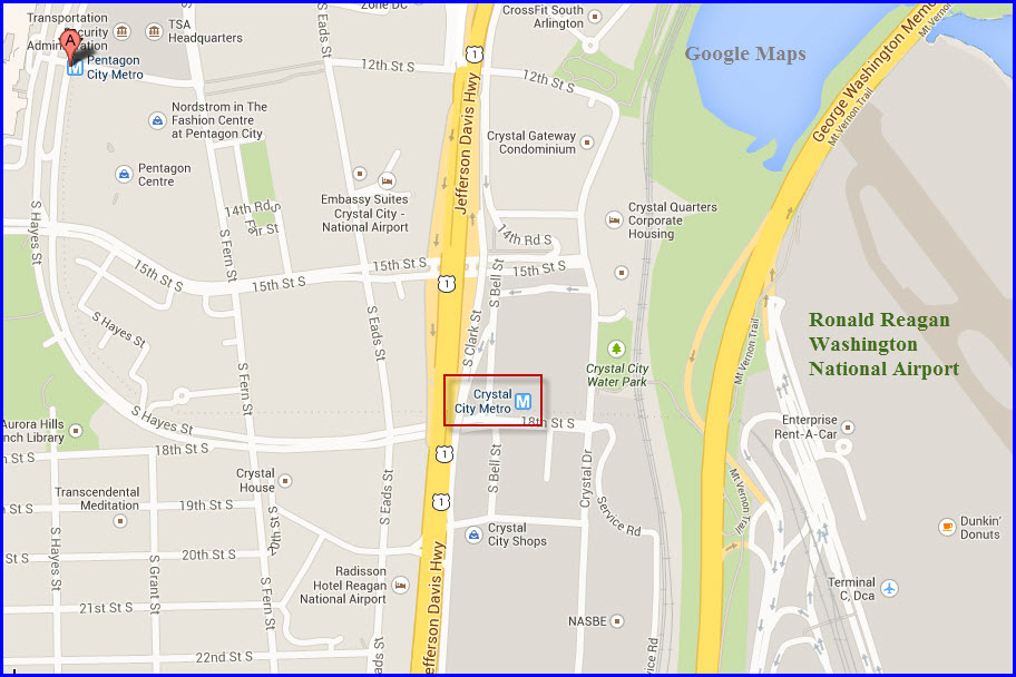 the DC Metro System - The Blue Line