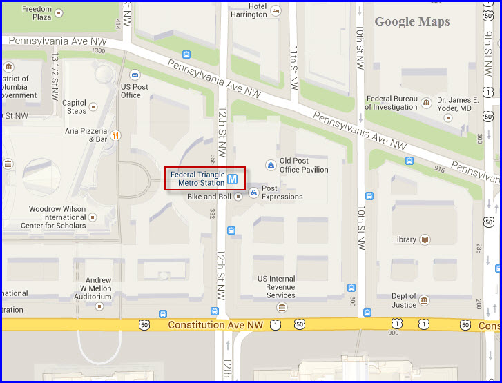 the DC Metro System - The Blue Line