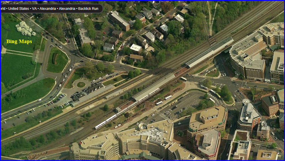 the DC Metro System - The Blue Line