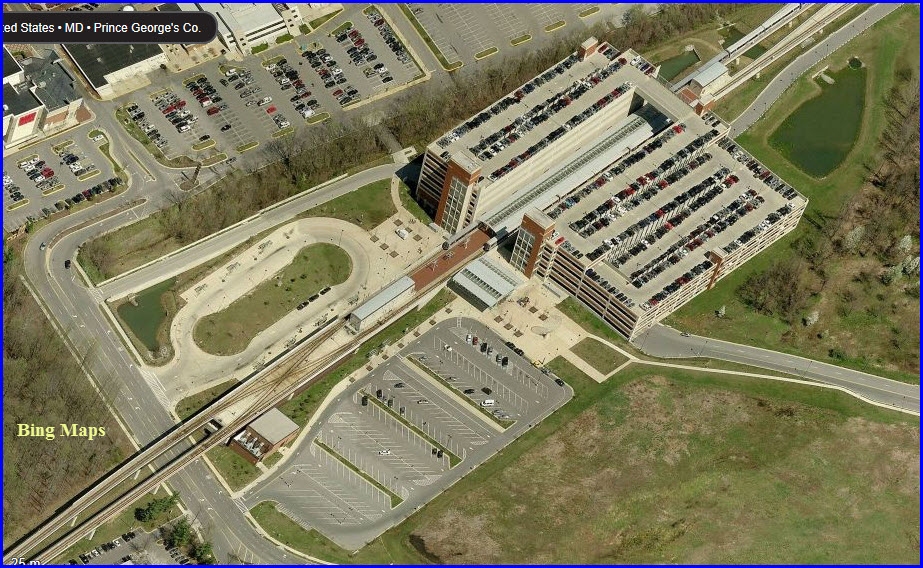 the DC Metro System - The Blue Line