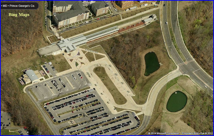 the DC Metro System - The Blue Line