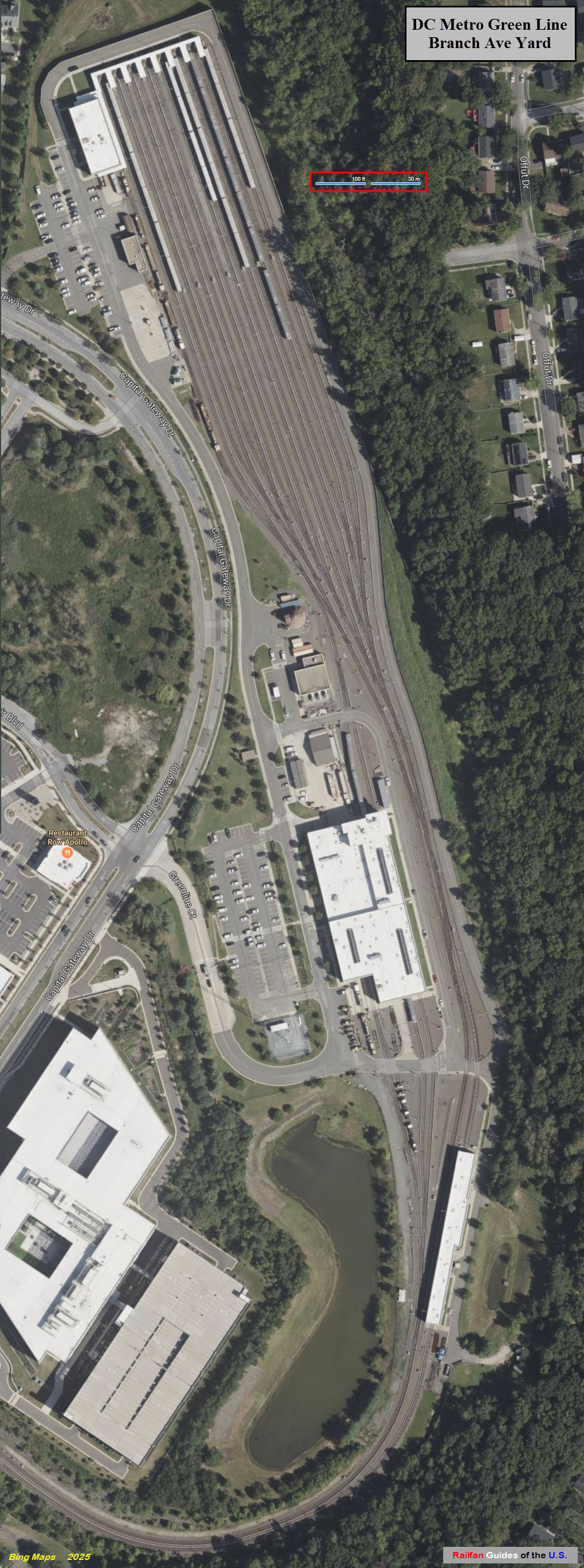 the DC Metro System - The Green Line