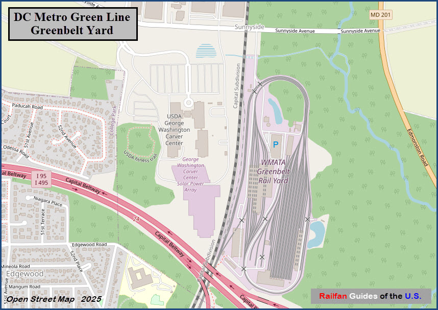 the DC Metro System - The Green Line