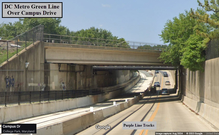 the DC Metro System - The Green Line