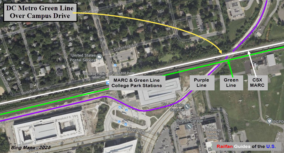 the DC Metro System - The Green Line