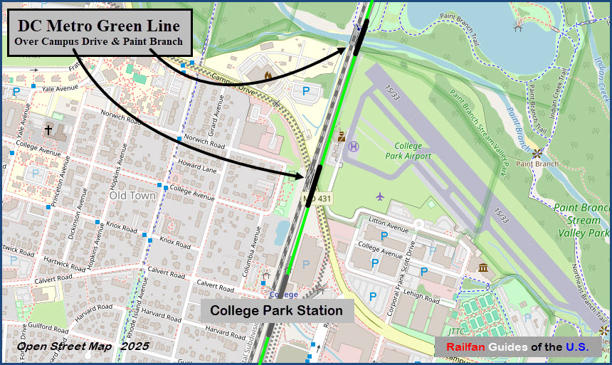 the DC Metro System - The Green Line