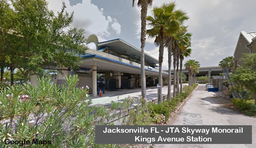 JTA Skyway Monorail - Jacksonville FL Railfan Guide