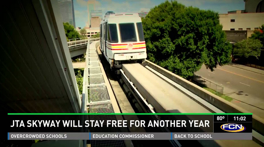 JTA Skyway Monorail - Jacksonville FL Railfan Guide