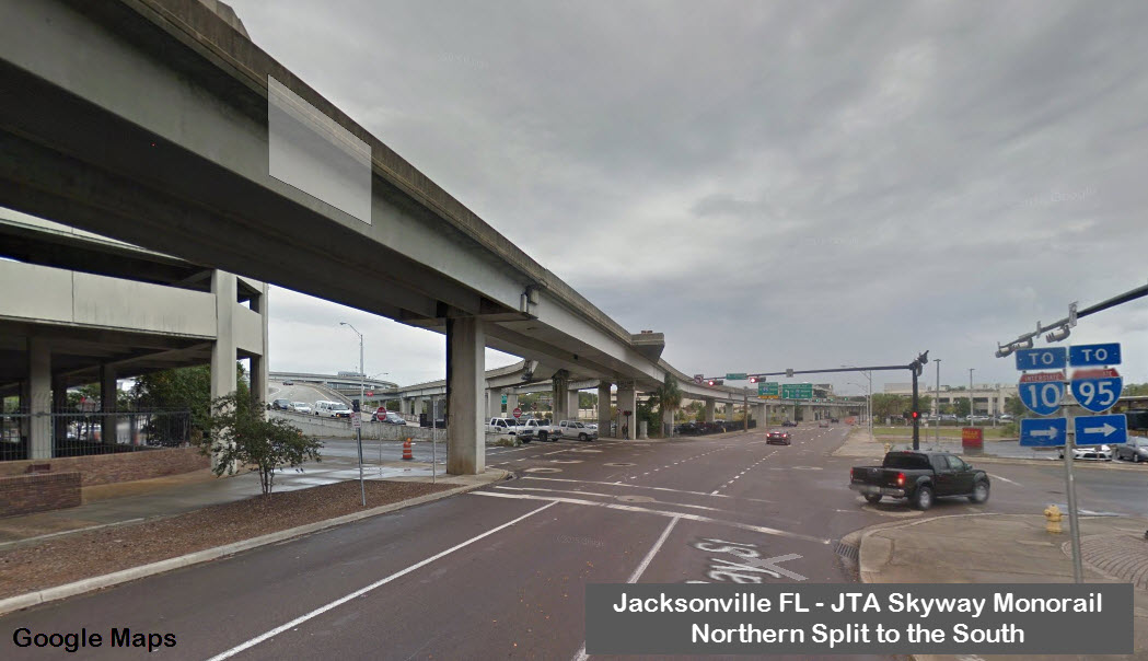 JTA Skyway Monorail - Jacksonville FL Railfan Guide