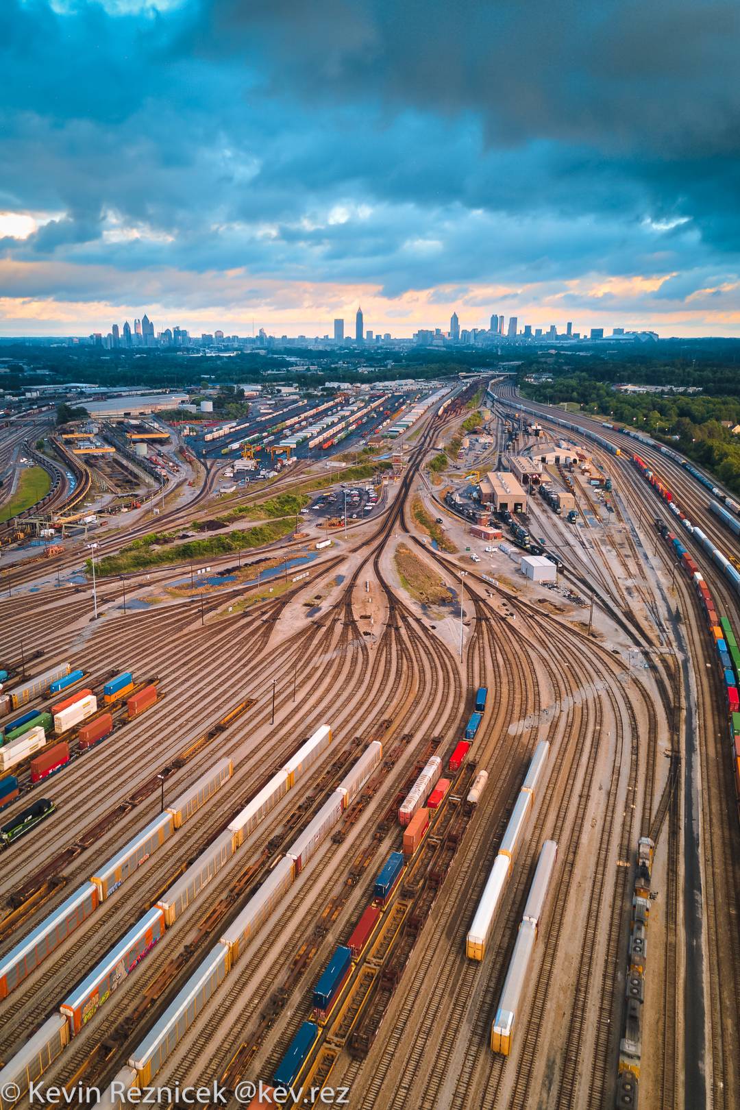 Inman and Tilford Yards - Atlanta Railfan Guide RSUS