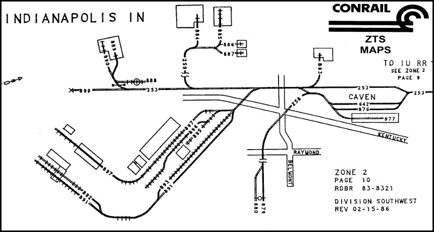 Indianapolis IN West Railfan Guide