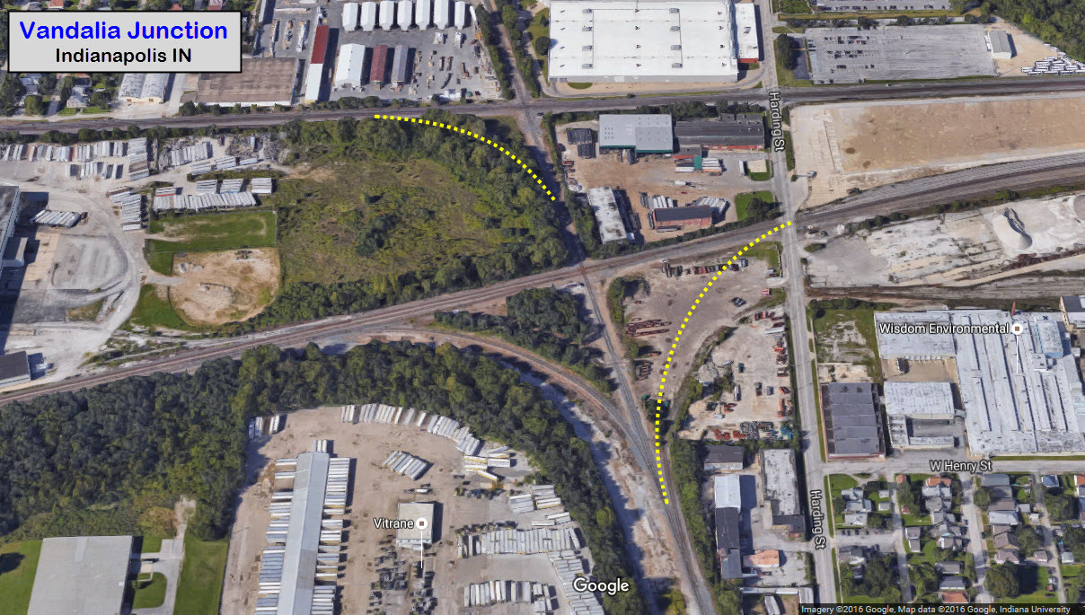 Indianapolis IN West Railfan Guide