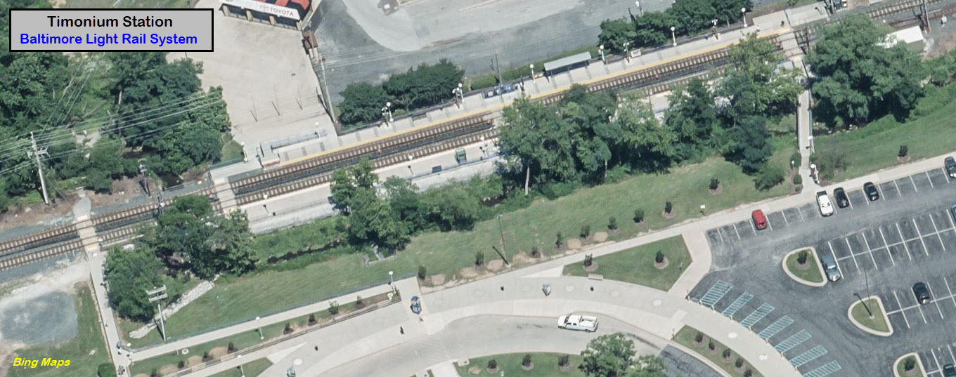 Baltimore Light Rail Stations