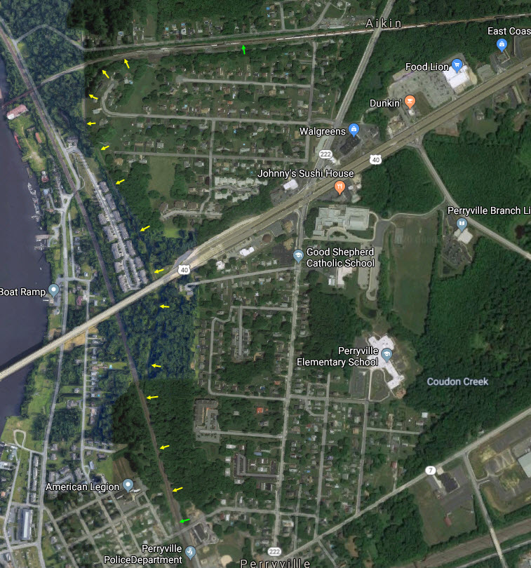 Perryville MD Railfan Guide