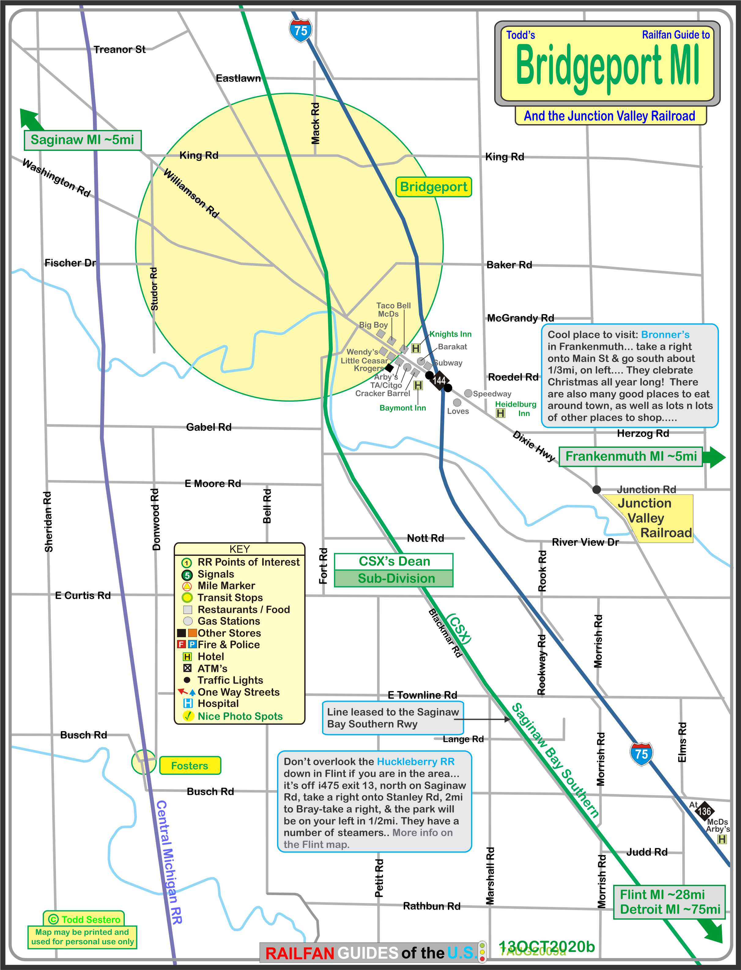 Junction Valley RR Railfan Guide