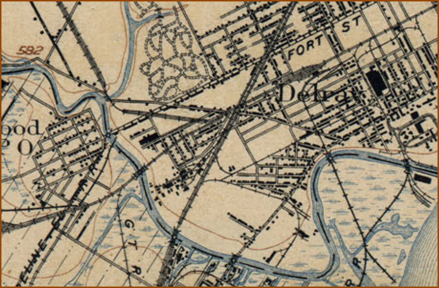 Detroit MI Railfan Guide - SW