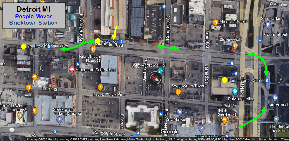 Detroit People Mover PRT Railfan Guide