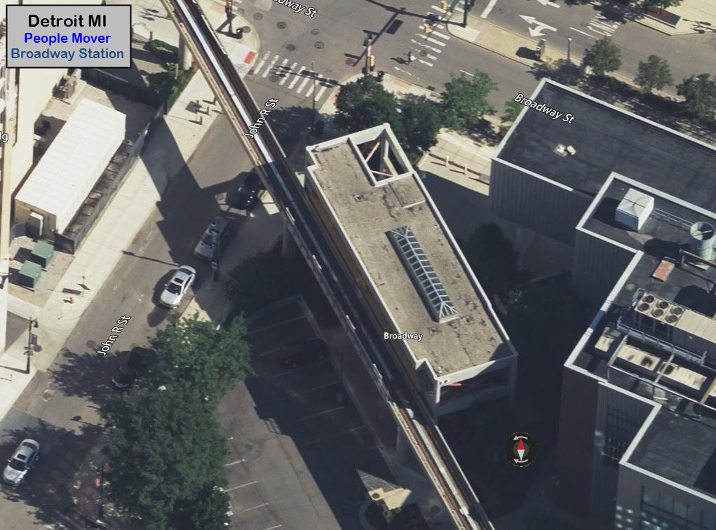 Detroit People Mover PRT Railfan Guide