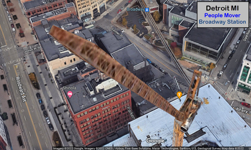 Detroit People Mover PRT Railfan Guide