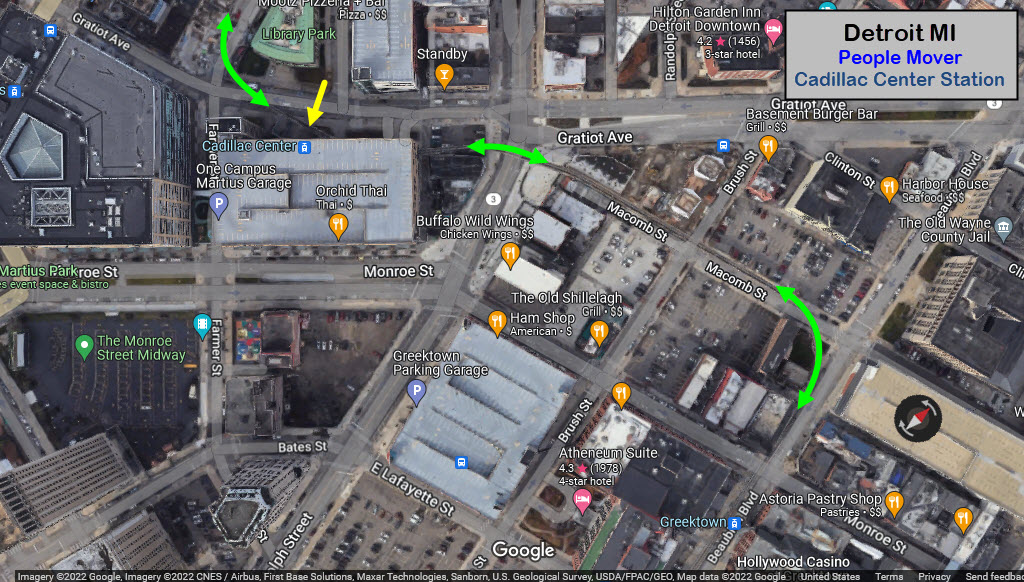 Detroit People Mover PRT Railfan Guide