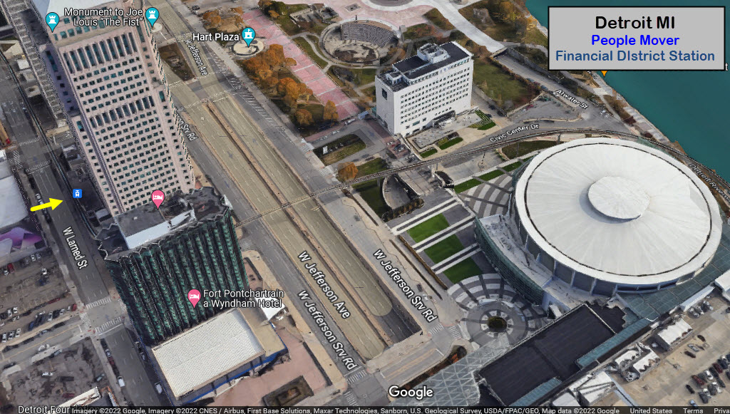 Detroit People Mover PRT Railfan Guide