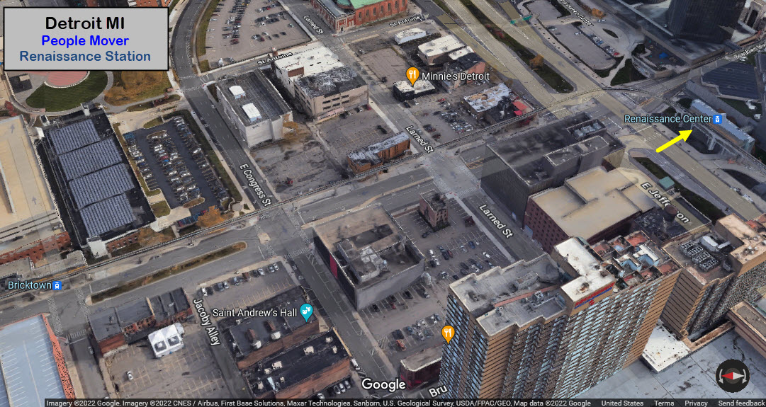 Detroit People Mover PRT Railfan Guide