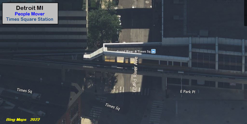 Detroit People Mover PRT Railfan Guide