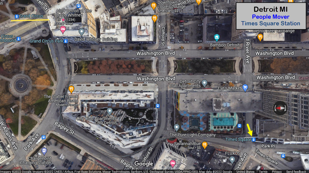 Detroit People Mover PRT Railfan Guide