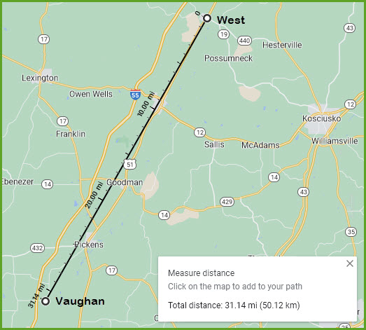 Vaughan MS Railfan Guide