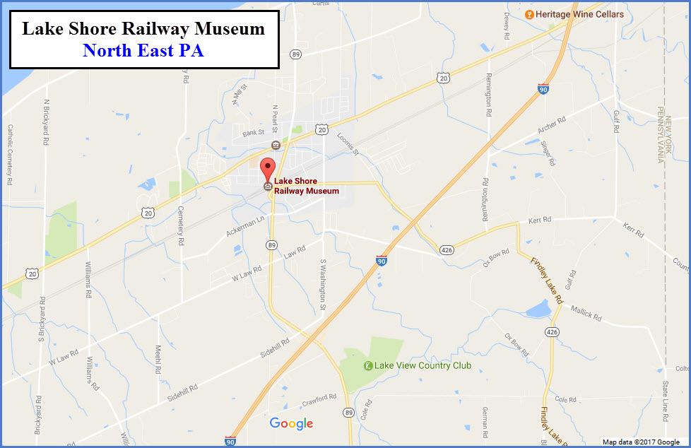 Lake Shore Railway Museum Railfan Guide - North East PA