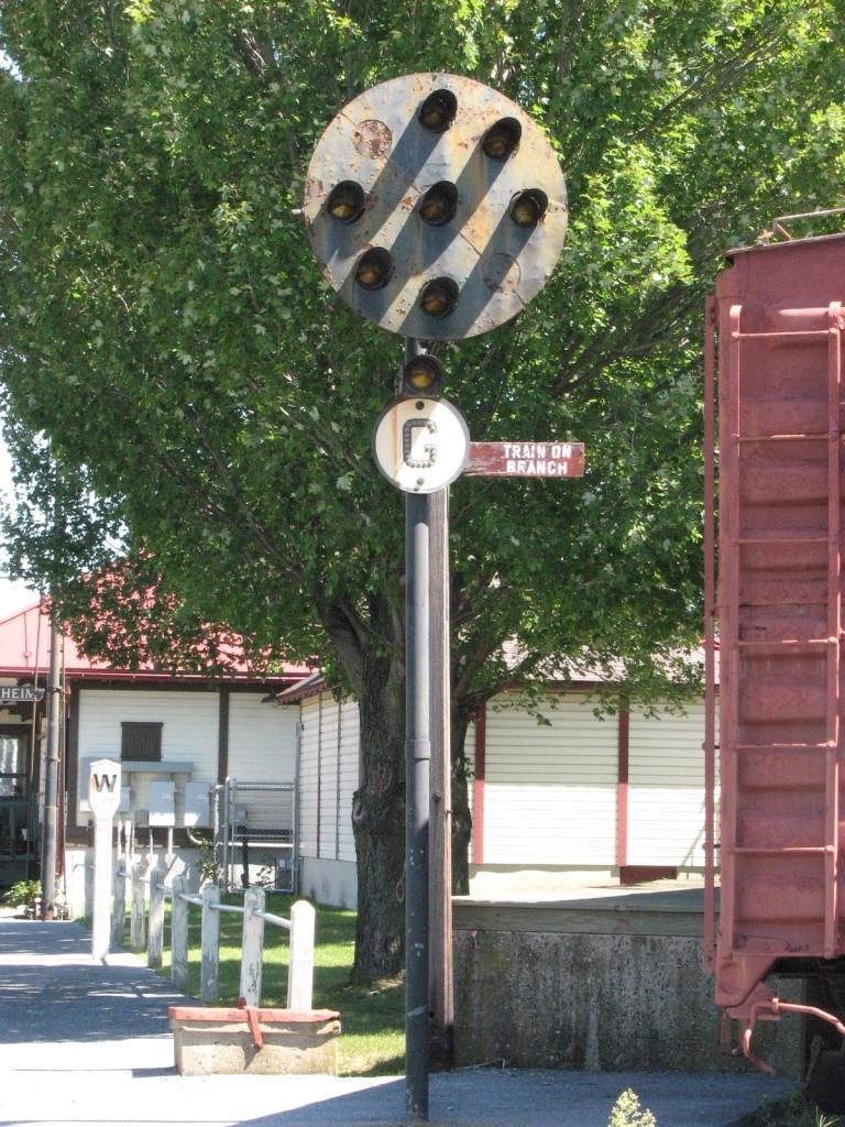Manheim PA RR Museum - Railroad Signals of the US