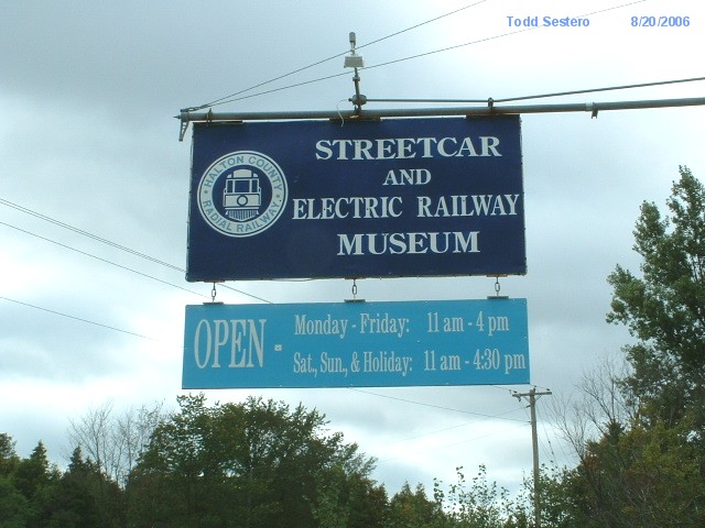 the Radial Railway Museum, Ontario