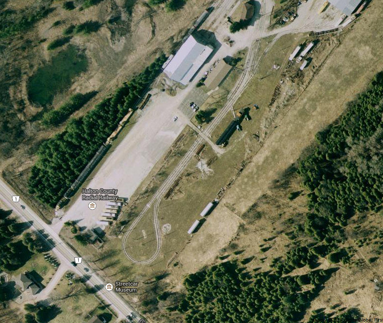 the Radial Railway Museum, Ontario