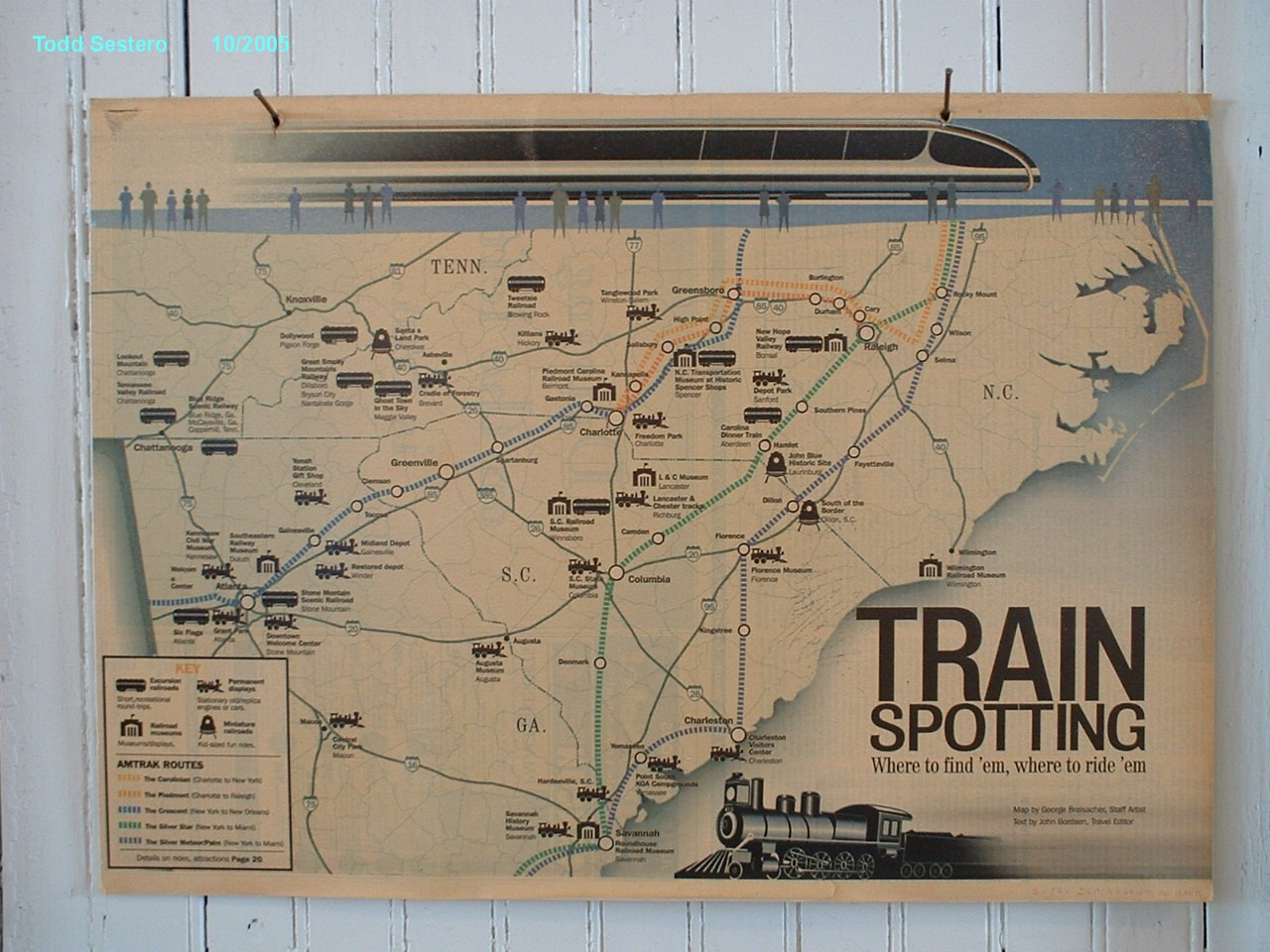 Spencer NC Railfan Guide