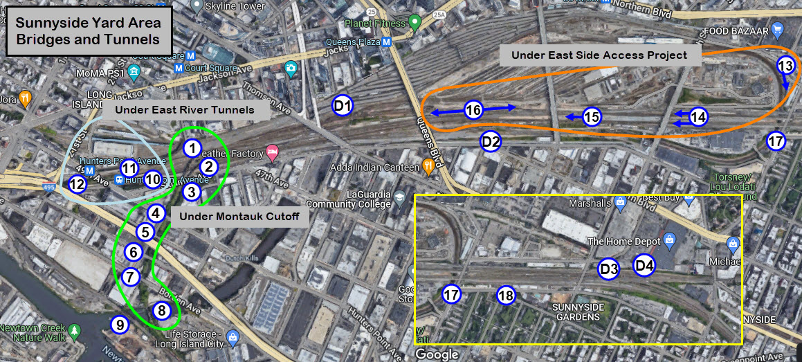 Sunnyside Yard NY Railfan Guide