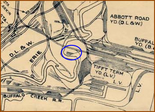 Buffalo NY Railfan Guide - Downtown/Map 1