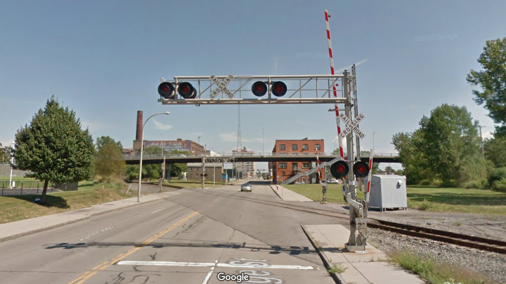 Buffalo NY Railfan Guide - Downtown/Map 1
